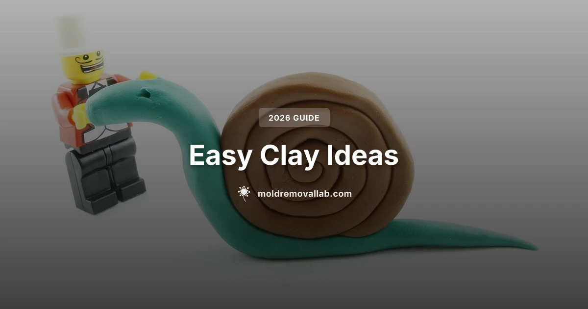 Easy Molding Clay Ideas: 25 Simple Projects for All Ages